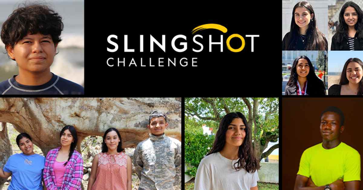 Young Conservationists Creating Positive Change: Announcing the 2024 Global Slingshot Challenge ...